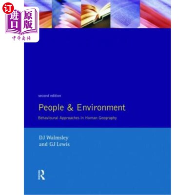 海外直订People and Environment: Behavioral Approaches in Human Geography 人与环境:人文地理学中的行为方法
