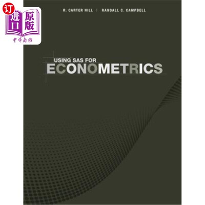 海外直订Using SAS for Econometrics SAS在计量经济学中的应用