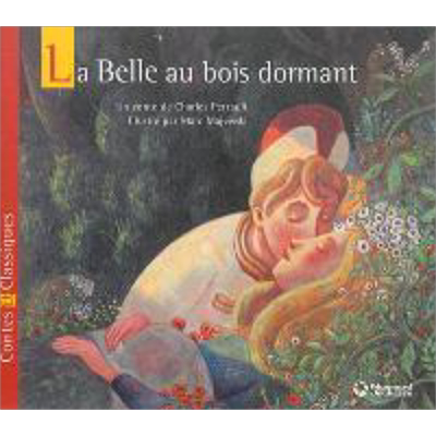 现货 【法文版】睡美人Marc Majewski插图版 法文原版 La belle au bois dormant Charles Perrault【中商原版】