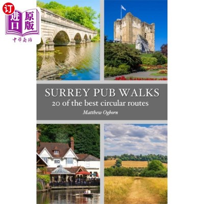 海外直订Surrey Pub Walks 萨里酒吧散步