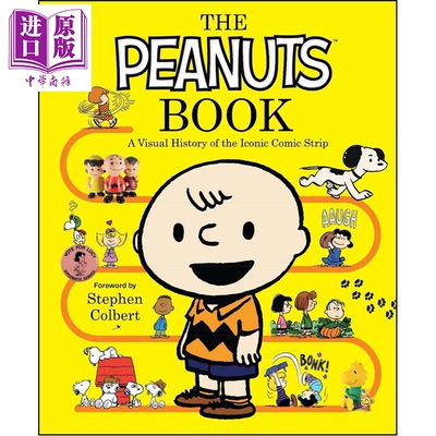 史努比花生漫画之书 经典漫画的视觉历史 英文原版 The Peanuts Book Simon Beecroft【中商原版】