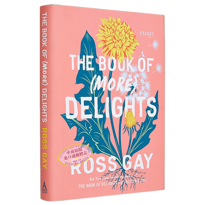 预售 快乐之书 Book of (More) Delights 英文原版 Ross Gay 心理学【中商原版】