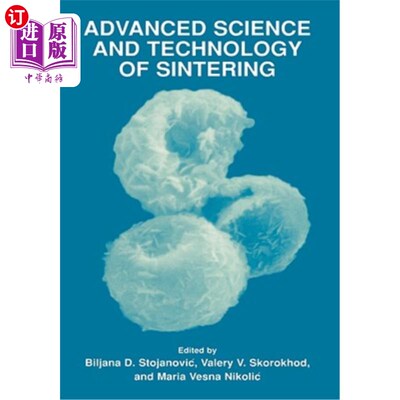 海外直订Advanced Science and Technology of Sintering 《先进烧结科学与技术