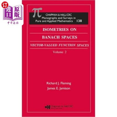海外直订Isometries in Banach Spaces Banach空间中的等距