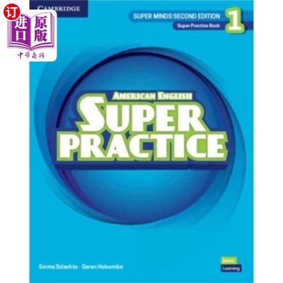 海外直订Super Minds Level 1 Super Practice Book American... 超级思维1级超级练习书美国英语