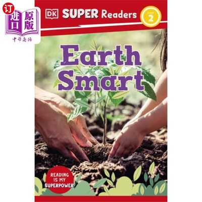 海外直订DK Super Readers Level 2 Earth Smart DK超级读者2级地球智能