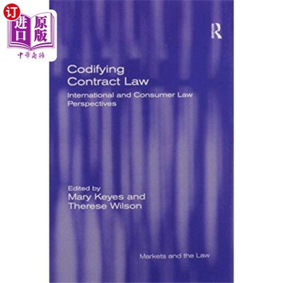 海外直订Codifying Contract Law 编纂《合同法》