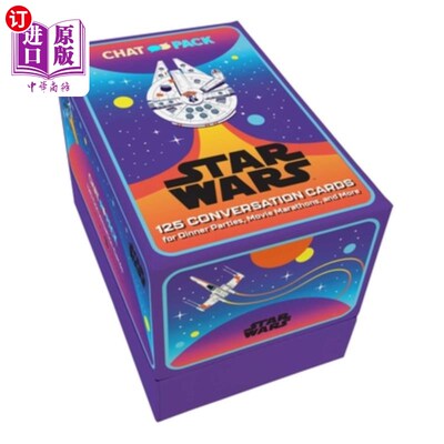 海外直订Star Wars: 125 Conversation Cards for Dinner Parties, Movie Marathons, and More  《星球大战:125张用于晚宴、