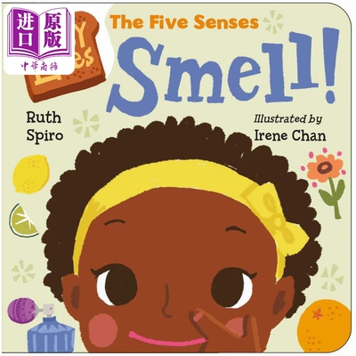 现货 宝宝爱科学系列 小朋友学嗅觉 Baby Loves Smell 英文原版 儿童纸板书 早教认知亲子绘本 启蒙读本 进口童书【中商原版】