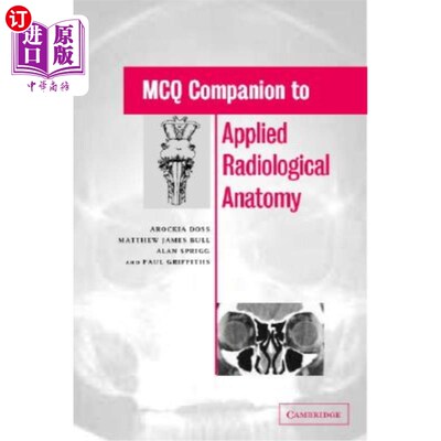 海外直订医药图书MCQ Companion to Applied Radiological Anatomy 应用放射学解剖学的MCQ伴诊
