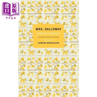 预售 NYRB 纽约书评系列 达洛维夫人 作者亲订初版文本 伍尔夫 Mrs Dalloway 英文原版 Virginia Woolf【中商原版】