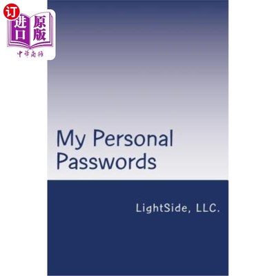 海外直订My Personal Passwords 我的个人密码