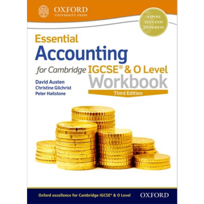 现货 剑桥IGCSE O基础会计 英文原版 Essential Accounting for Cambridge IGCSE O Level Workbook Peter Hailstone【中商原版】