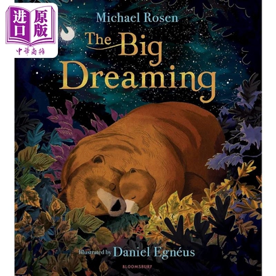 罗森爷爷 大梦想 Michael Rosen The Big Dreaming英文原版 亲子绘本 动物故事图画书 精装精品绘本 进口儿童读物【中商原版?