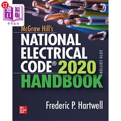 海外直订McGraw-Hill's National Electrical Code 2020 Hand... McGraw-Hill国家电气规范2020手册