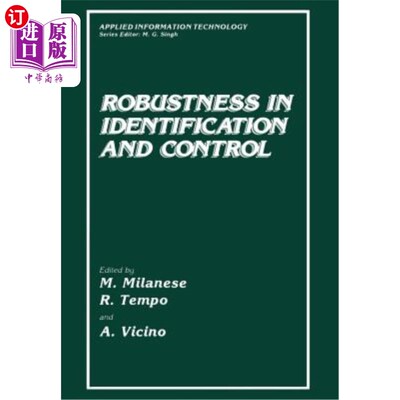海外直订Robustness in Identification and Control 辨识与控制中的鲁棒性