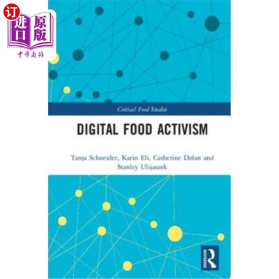 海外直订Digital Food Activism 数字食品行动主义