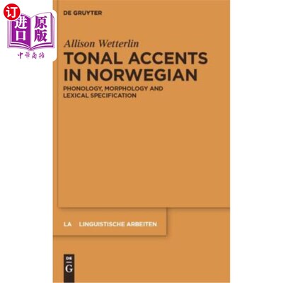 海外直订Tonal Accents in Norwegian 挪威语的音调重音