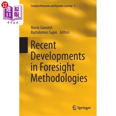 海外直订Recent Developments in Foresight Methodologies 远见方法学的新进展