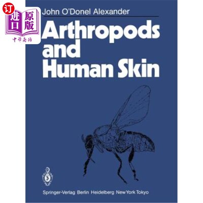 海外直订医药图书Arthropods and Human Skin 节肢动物和人类皮肤