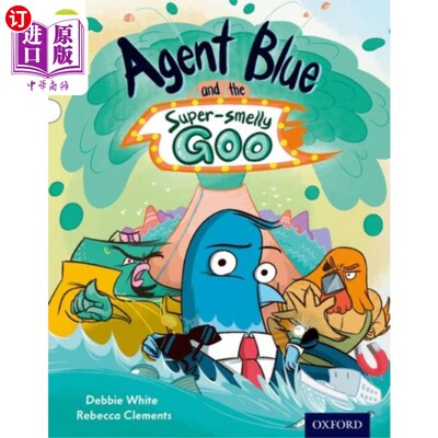 海外直订Oxford Reading Tree Story Sparks: Oxford Level 1... 牛津阅读树故事火花:牛津10级:代理蓝色和超级臭粘