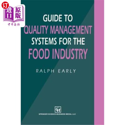 海外直订Guide to Quality Management Systems for the Food Industry 食品工业质量管理体系指南