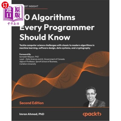 海外直订50 Algorithms Every Programmer Should Know - Second Edition: An unbeatable arsen 50算法每个程序员应该知道-