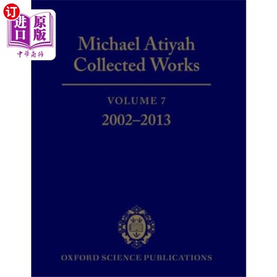 海外直订Michael Atiyah Collected Works 迈克尔·阿提亚文集