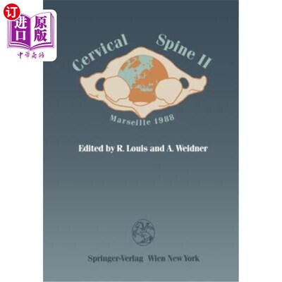 海外直订医药图书Cervical Spine II: Marseille 1988 第2颈椎：1988年马赛