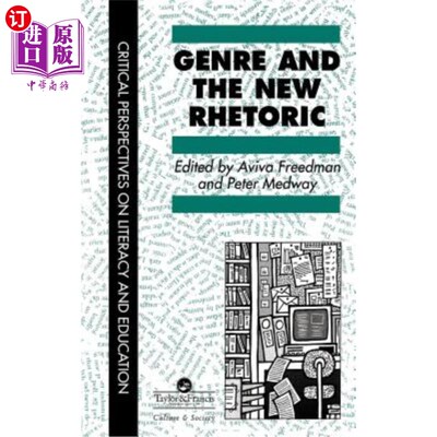 海外直订Genre in the New Rhetoric 新修辞中的体裁