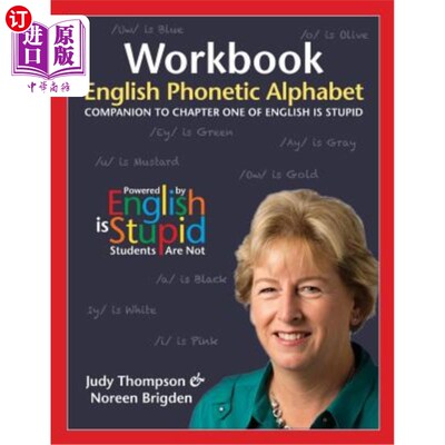 海外直订Workbook - English Phonetic Alphabet 练习册-英语音标