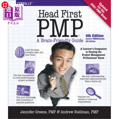 海外直订Head First Pmp: A Learner's Companion to Passing the Project Management Professi 领导优先项目管理计划：通过
