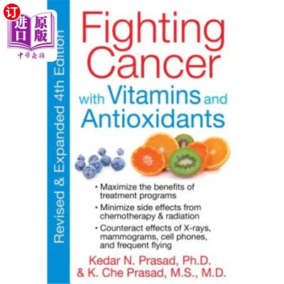 海外直订医药图书Fighting Cancer with Vitamins and Antioxidants 用维生素和抗氧化剂对抗癌症