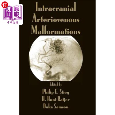海外直订医药图书Intracranial Arteriovenous Malformations 颅内动静脉畸形