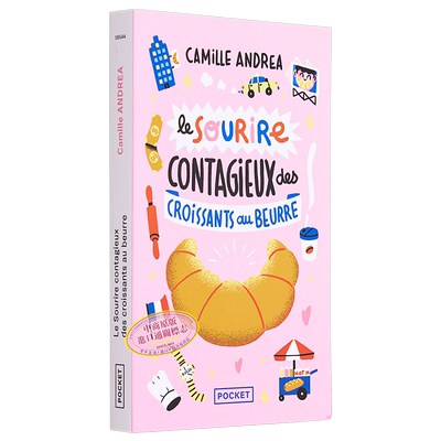 现货 黄油羊角面包的致命微笑 法文原版 Le sourire contagieux des croissants au beurre Camille Andrea【中商原版】