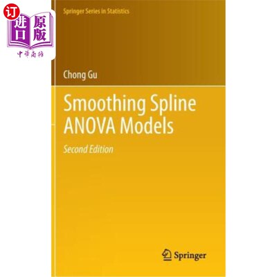 海外直订Smoothing Spline Anova Models 平滑样条方差分析模型
