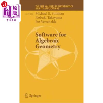 海外直订Software for Algebraic Geometry 代数几何软件