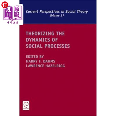 海外直订Theorizing the Dynamics of Social Processes 社会过程动力学理论化