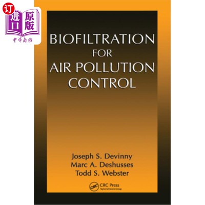 海外直订Biofiltration for Air Pollution Control 控制空气污染的生物过滤