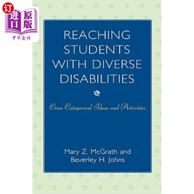 海外直订Reaching Students with Diverse Disabilities: Cross-Categorical Ideas and Activit 接触不同残疾的学生:跨类别的想
