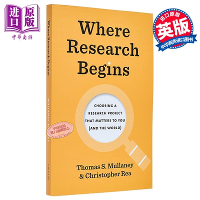 芝加哥写作编辑和出版指南系列 研究的起点 Where Research Begins Choosing a Research Project Chicago Guides【中商原版?