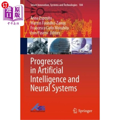 海外直订Progresses in Artificial Intelligence and Neural... 人工智能与神经系统研究进展
