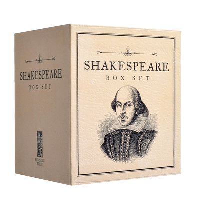 【中商原版】莎士比亚套装 英文原版 Shakespeare Box Set 迷你精装口袋版 莎士比亚选辑 经典文学书籍