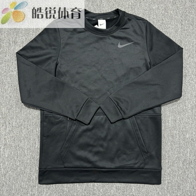 Nike耐克男子运动休闲加绒保暖圆领卫衣套头衫CU7272-010