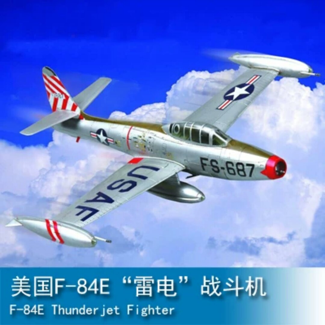 小号手HOBBY BOSS 1/72 美国F-84E“雷电”战斗机 80246