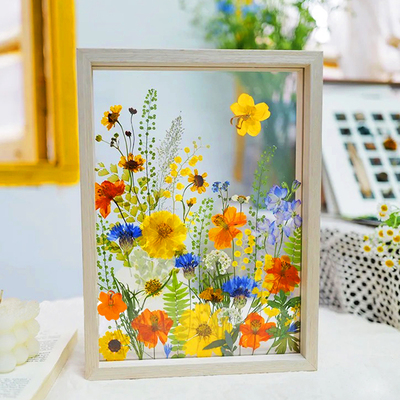 干花压花相框手工diy礼物