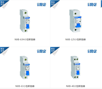 正泰小型断路器DZ47-60/DZ158-125/NBH8-40/NB7/NB1-63/NB1Z-63