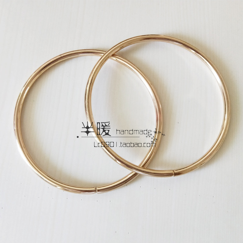 MACRAME WOVEN BAG HANDLE HANDLE RING HARDWARE RING RING HANDLE HANDLE ...