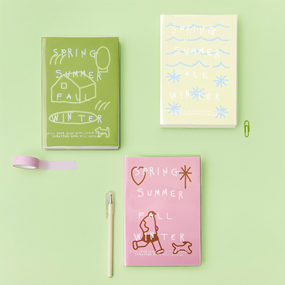 livework可爱万年历胶套计划本