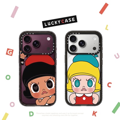 C家莫莉molly生气女孩适用iphone17手机壳16promax苹果18pro透明MagSafe磁吸15plus保护套14可爱13少女12闺蜜